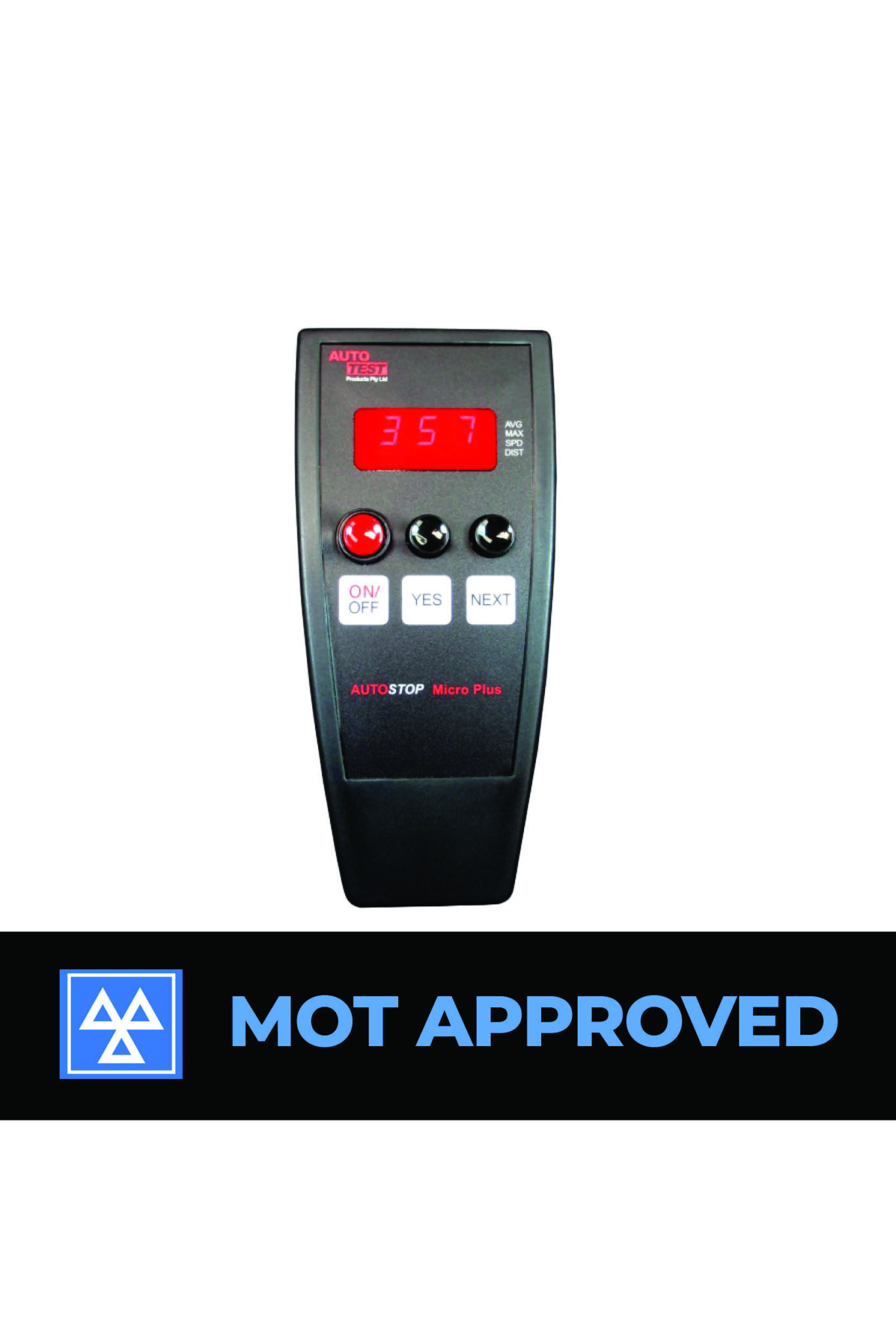 AutoStop Micro Plus Brake Meter - AutoTest Products Pty Ltd