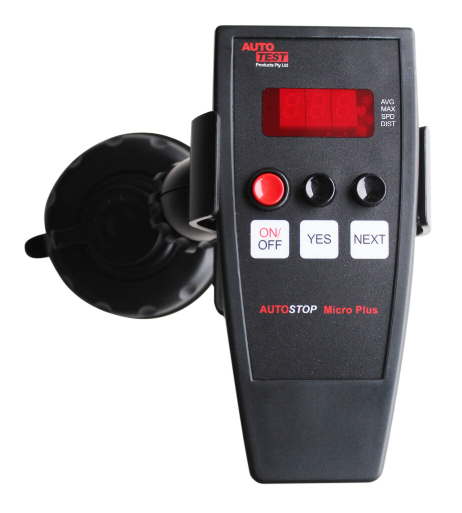 AutoStop Micro Plus Brake Meter - AutoTest Products Pty Ltd